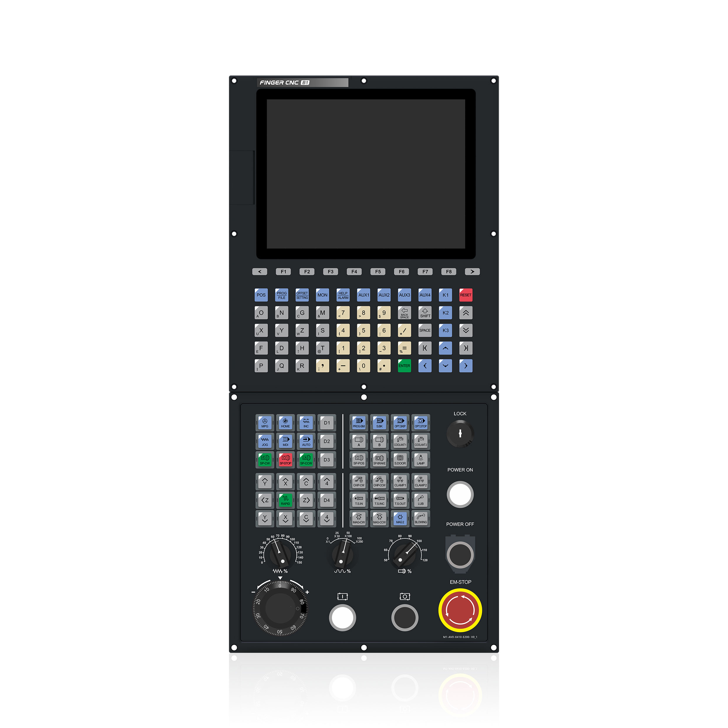 B Series 10.4-Inch CNC Lathe System (Vertical)_FINGER CNC